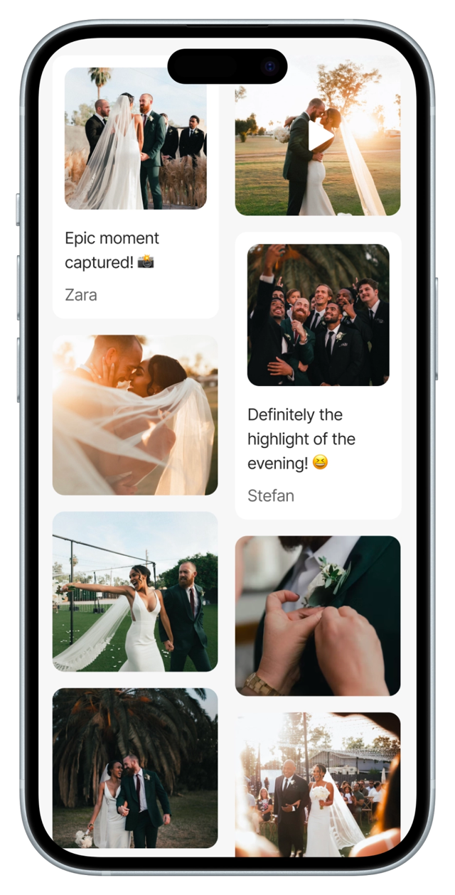 Rompolo: Seamless QR code photo sharing for every event