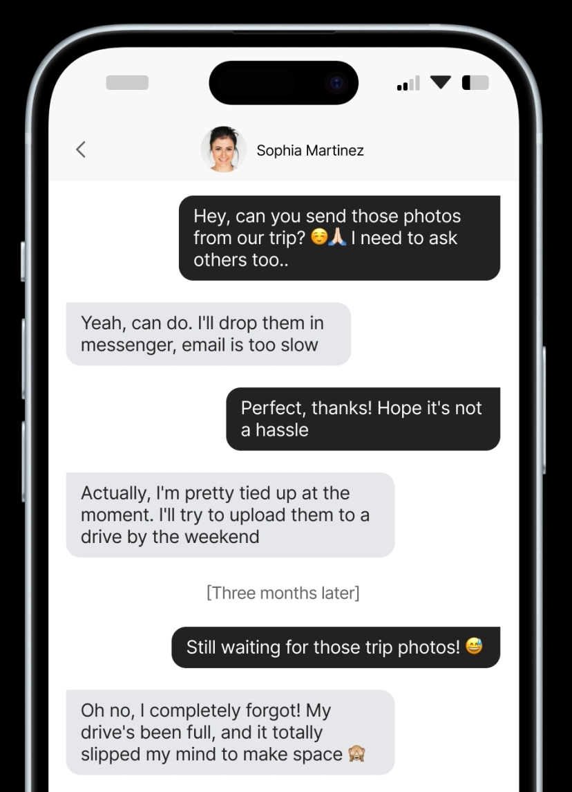 Rompolo: Seamless QR code photo sharing for every event